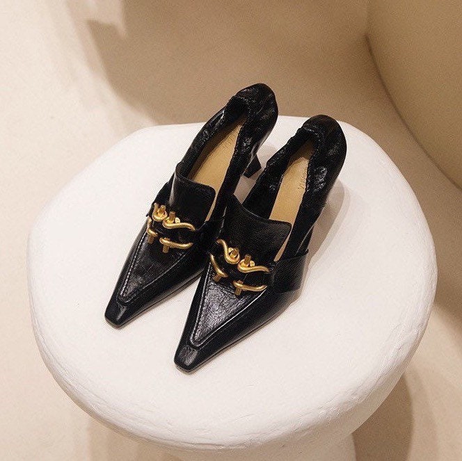 Madame soft pumps two-way high heel shoes – DIAMOND&RUST